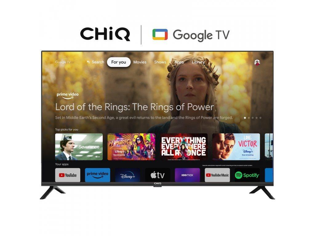 CHiQ L40H7G TV 40", FHD, smart, Google TV, dbx-tv, Dolby Audio ...