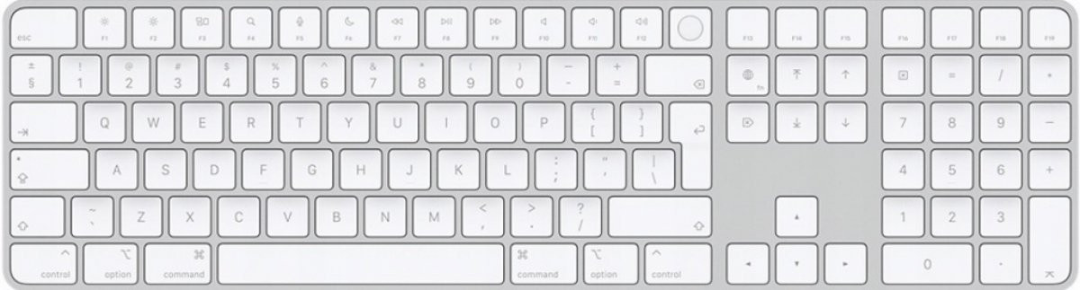 APPLE Magic Keyboard with Touch ID and Numeric Keypad pre Mac počítače ...