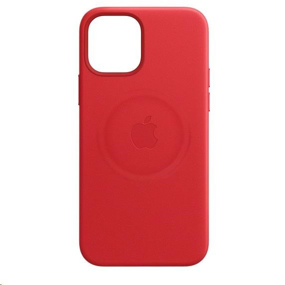 APPLE iPhone 12 mini Leather Case with MagSafe - (PRODUCT) Red ...